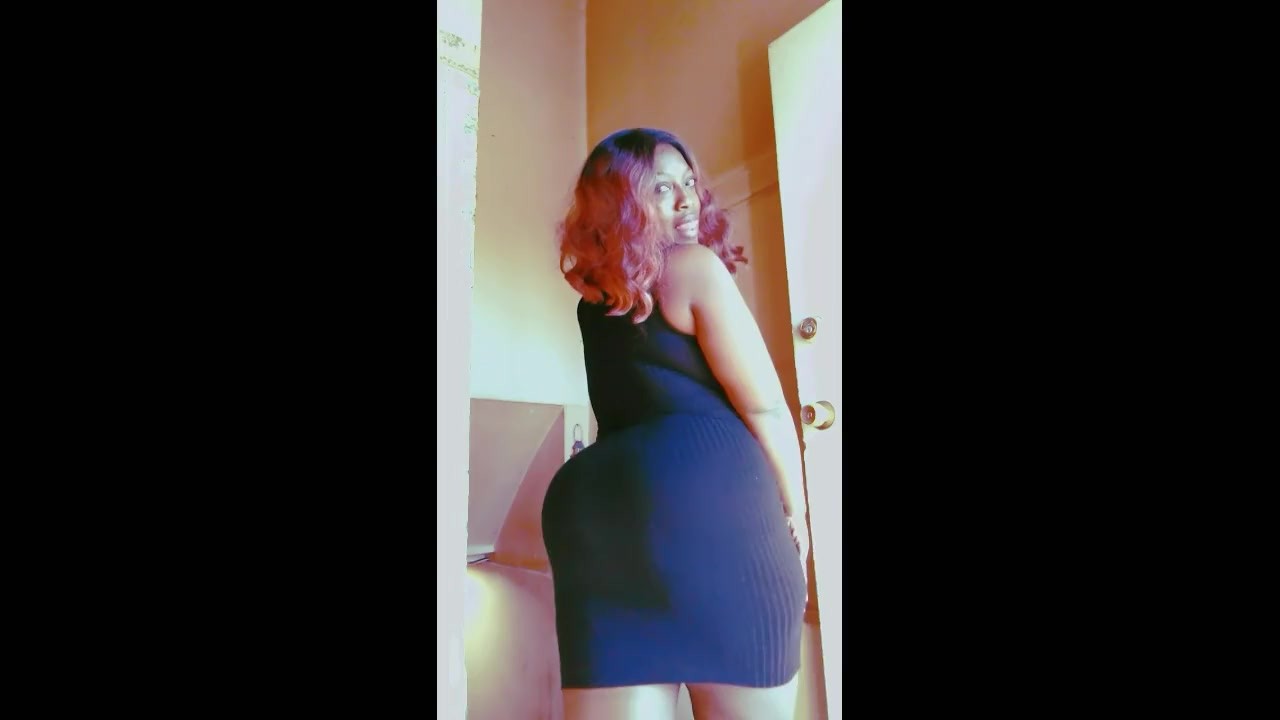 Flirty Ebony Bbw In Black Dress Free Sex Video Redtube