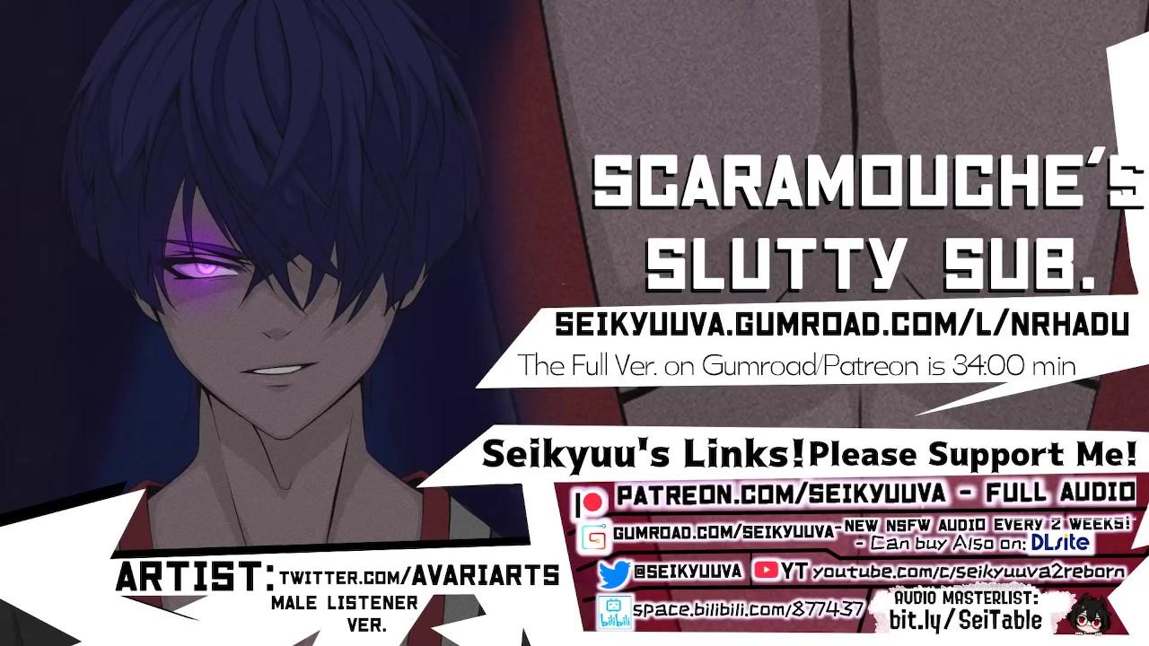 Genshin Impact Scaramouche S Slutty Subordinate Male Listener Art Avariarts Free Sex