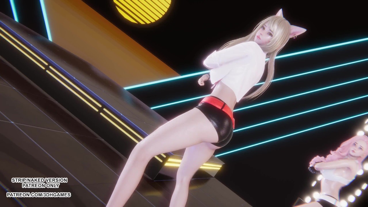 [mmd] Girl Crush Oppa Do You Trust Me Sexy Kpop Dance Ahri Seraphine 4k Leauge Of Legends