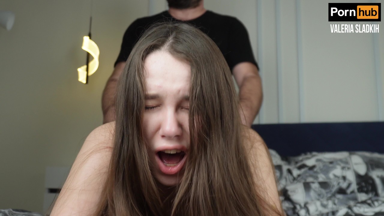 Anal Orgasme Af Min Halvsøster Valeria Sladkih Sæden Sprøjter Ud Af