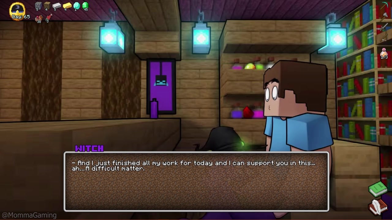 Minecraft Witch Needs Your Semen For Her Experiment Hornycraft